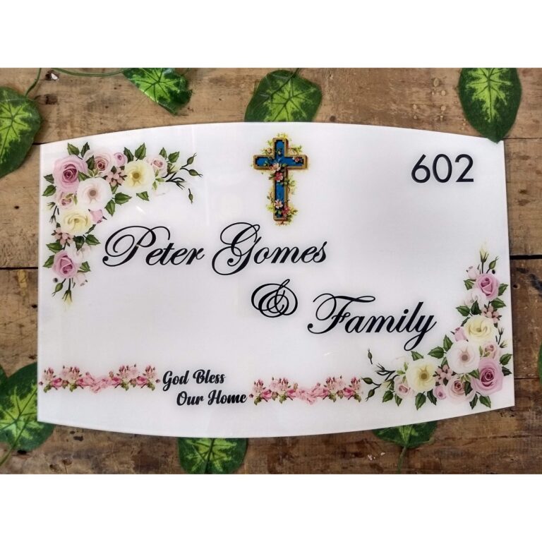 Acrylic Nameplate with UV Technology | Nameplate Shop