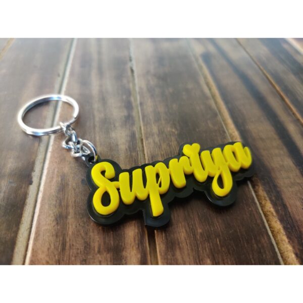 Acrylic Keychain - 3D Embossed Customised Acrylic Keychain