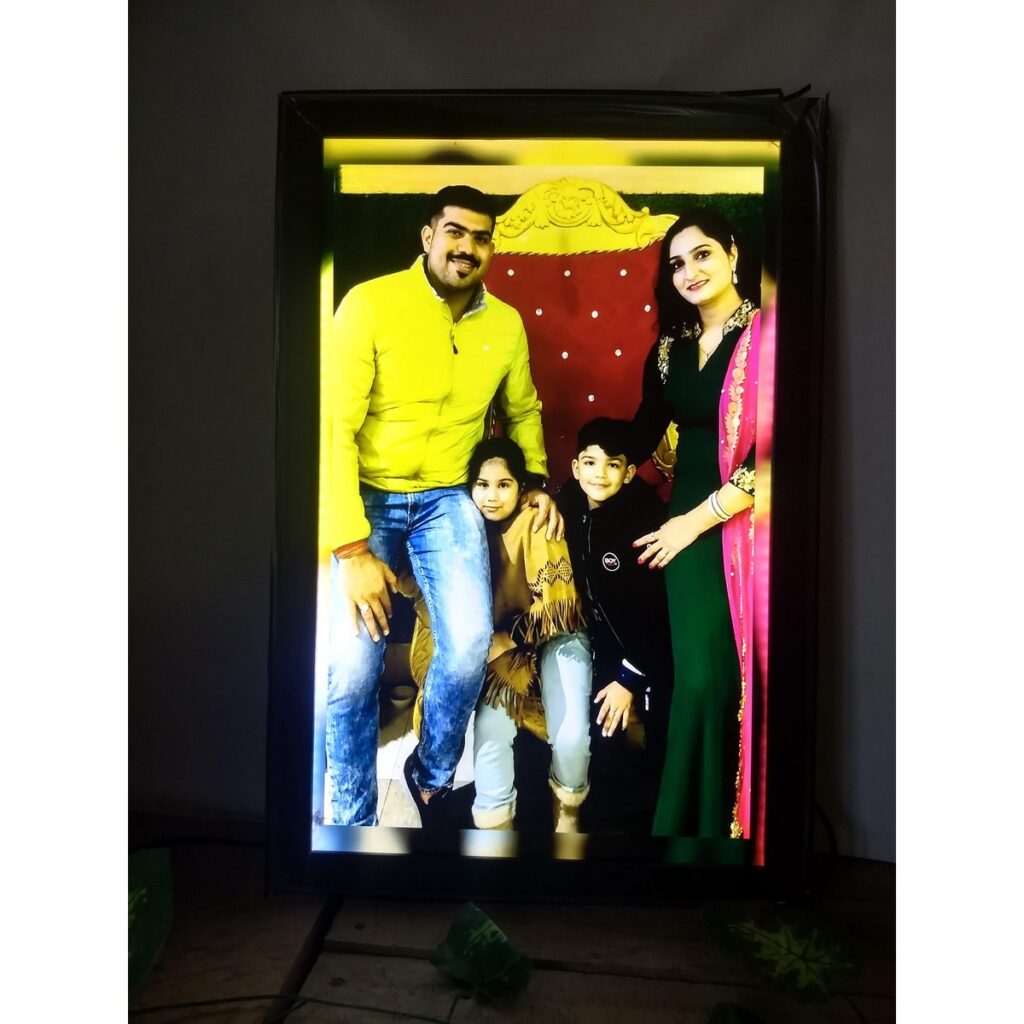 LED Photo Frame Wall Decor - Online At Best Price