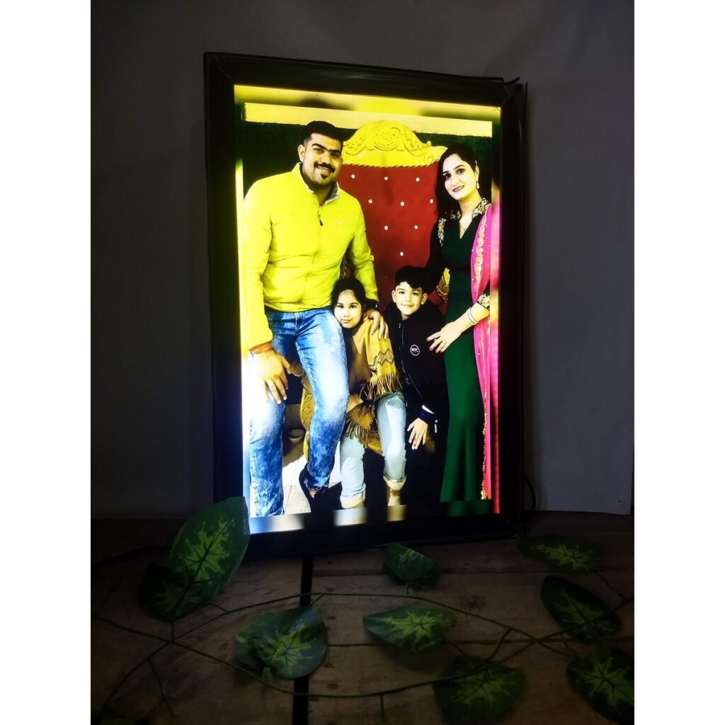 LED Photo Frame Wall Decor - Online At Best Price