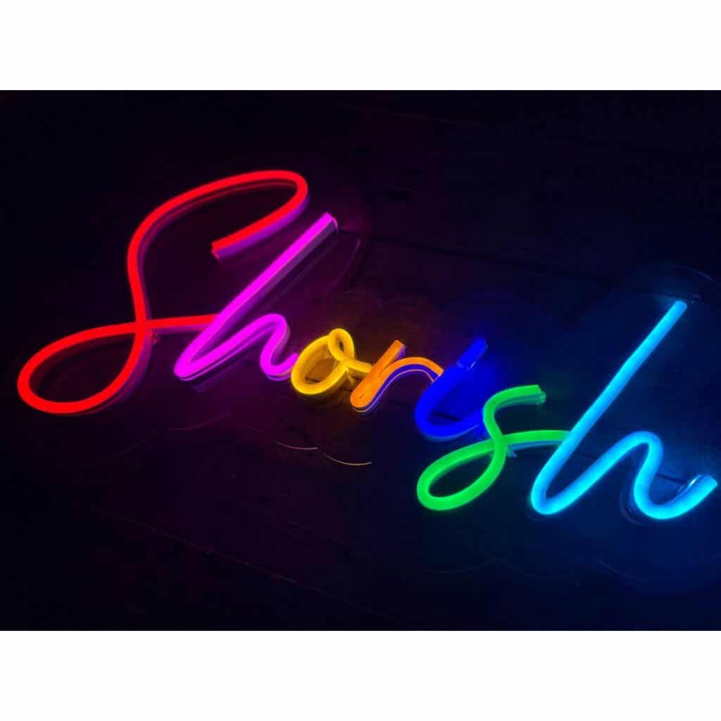 Neon Sign - Multicolor Neon Sign - Customizable | Online