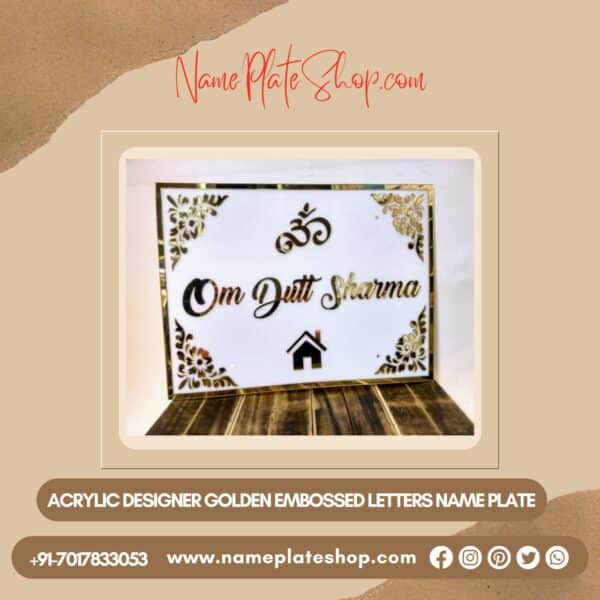 Waterproof Metal Nameplates Exclusive Collection