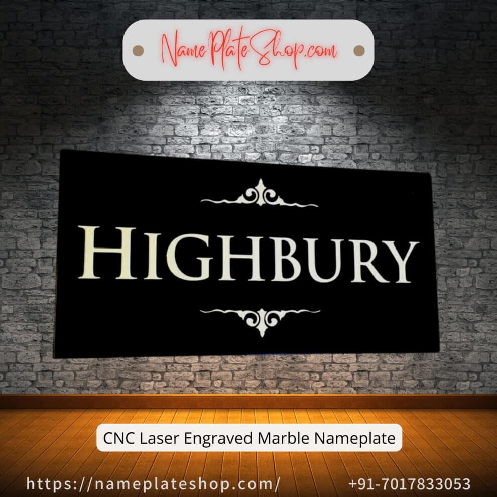 Best Laser Engraved Marble Nameplates Online