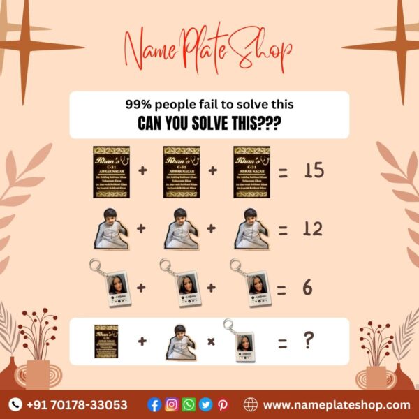 Decode The Game With Value Of Products From NamePlateShop