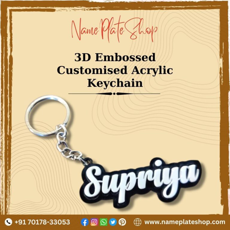 Best Acrylic Keychains Online | Price, Designs And Quality