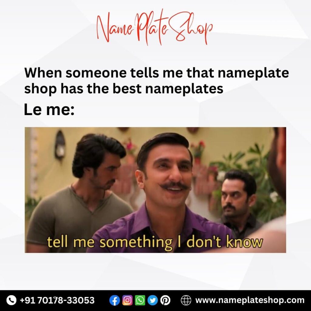 Nameplateshop For Best Durable And Affordable Nameplates