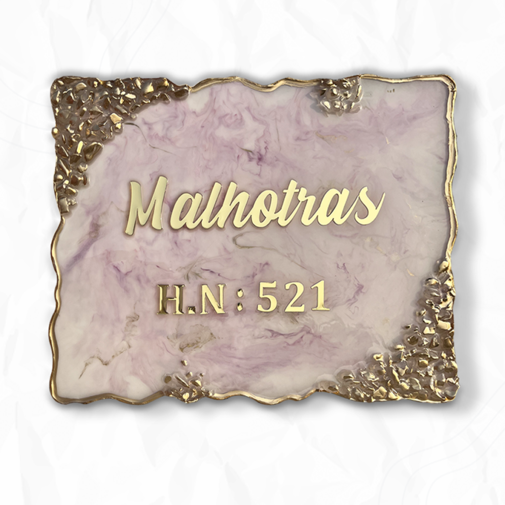 Resin Name Plates | Nameplate Shop