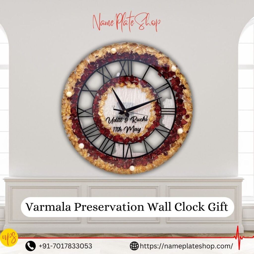 The Varmala Preservation Wall Clock | Timeless Gift