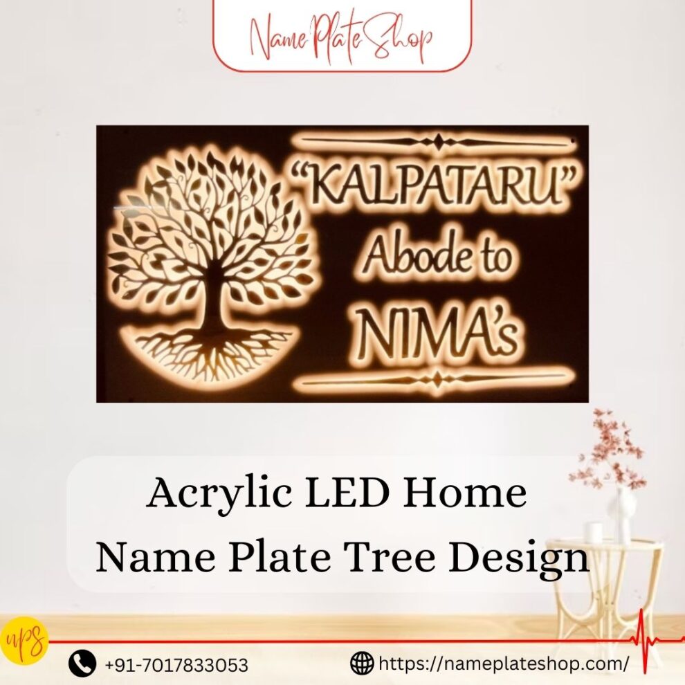 Acrylic Name Plates: Your Unique Mark on Every Space