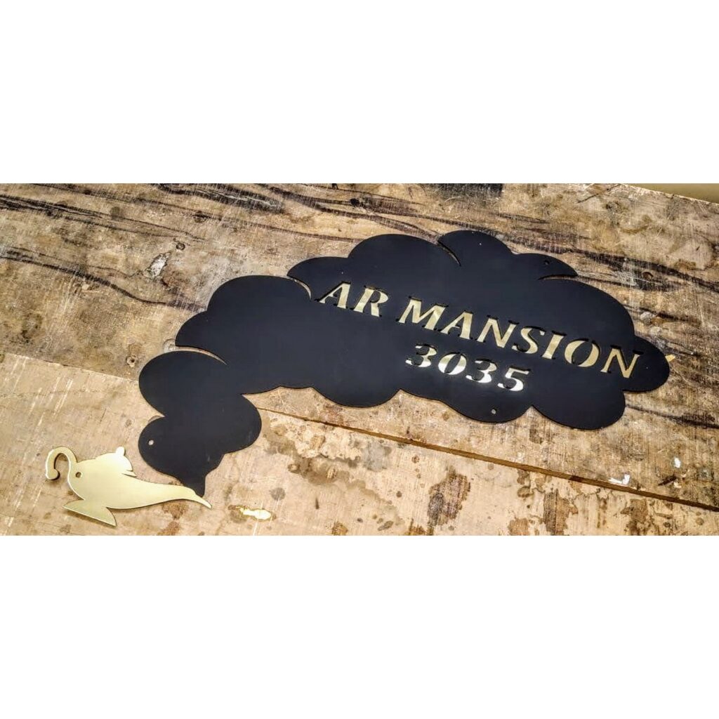 Stainless Steel 304 Engraved Name Plate - Waterproof