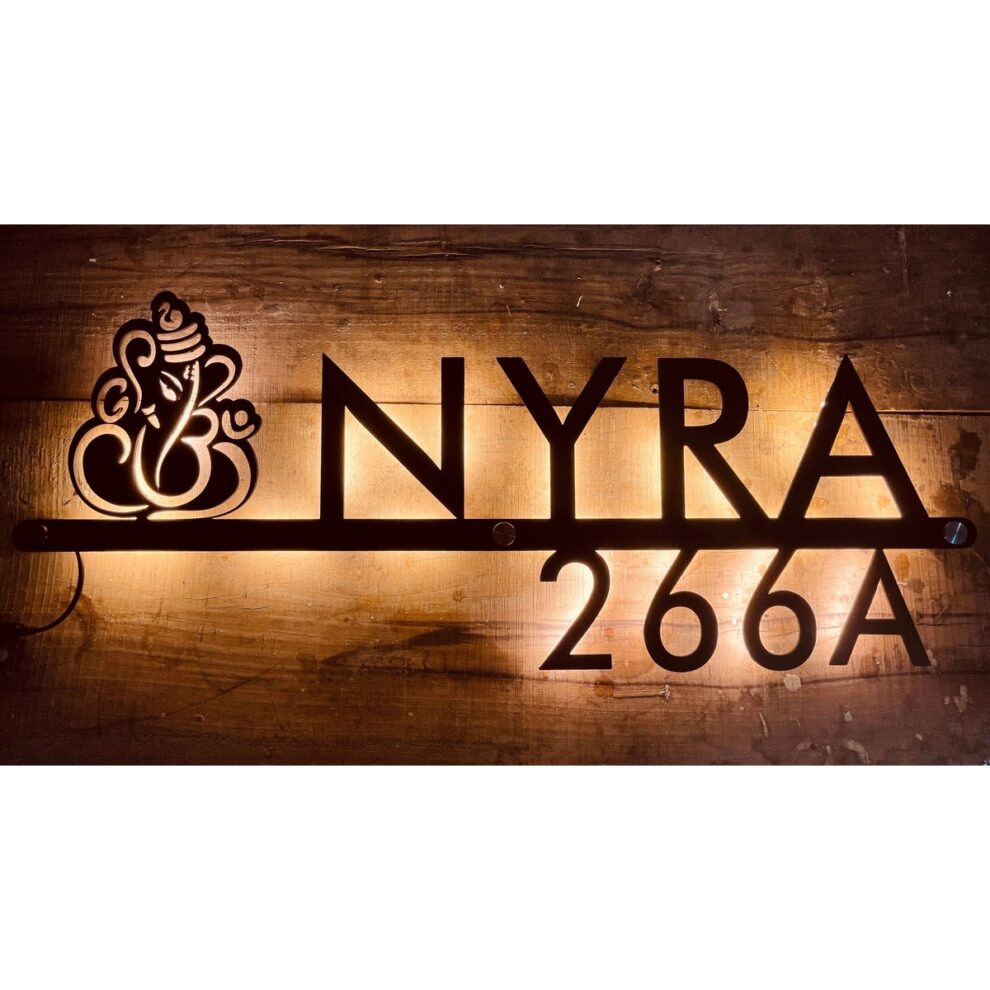 Stainless Steel 304 Engraved Name Plate - Waterproof