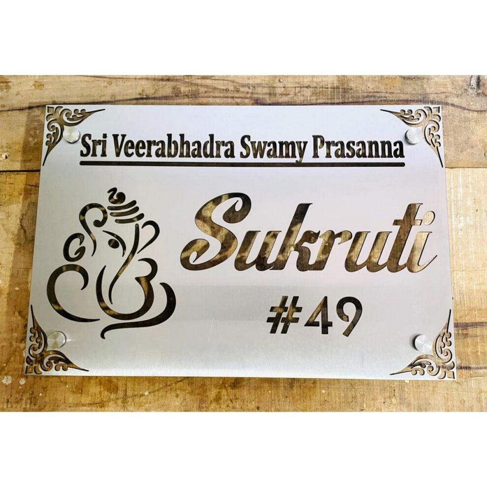 Attractive Multicolored Printed Name Plates On Nameplateshop