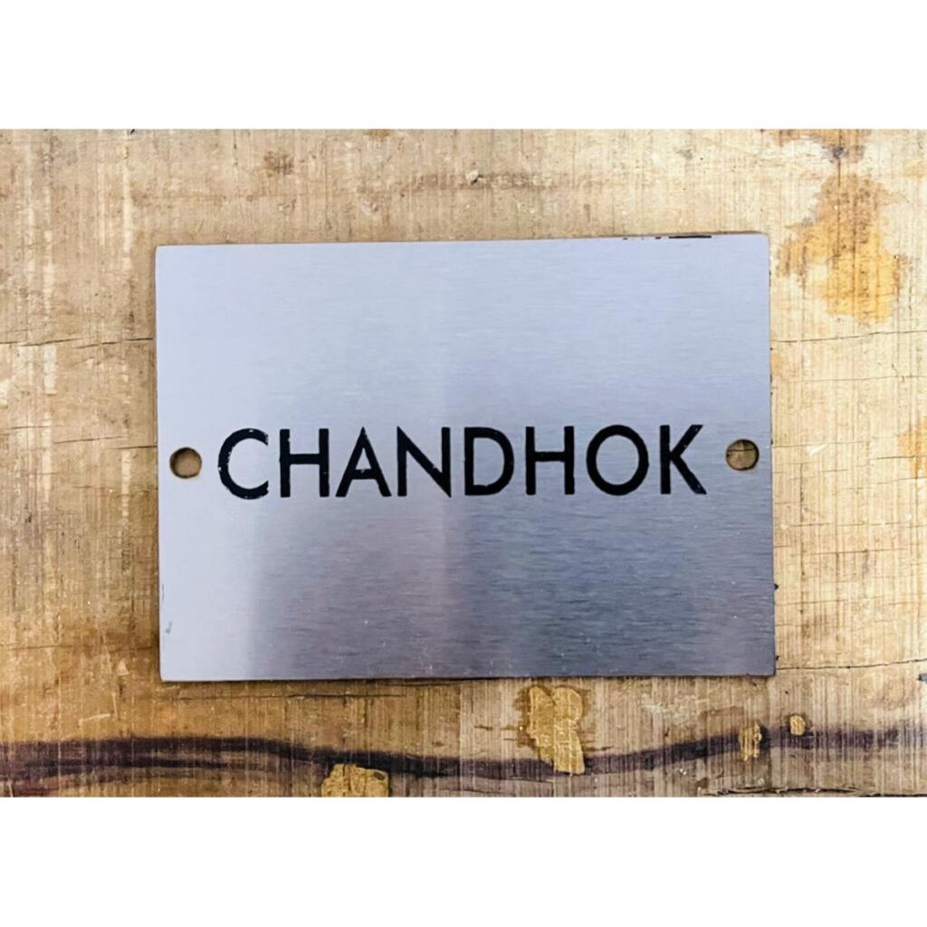 Metal Engraved Name Plate | Customized & Weatherproof