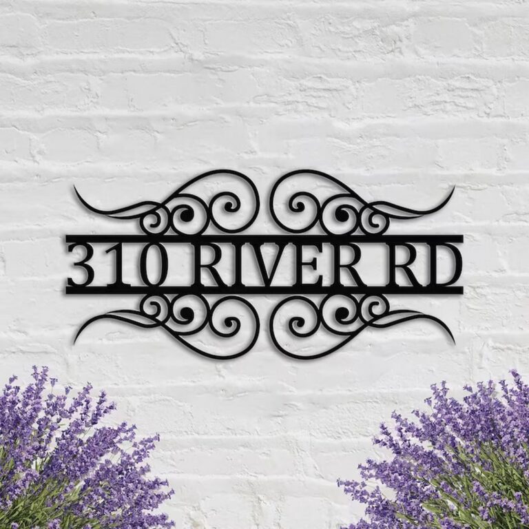 Personalized House Name Plaque | Waterproof