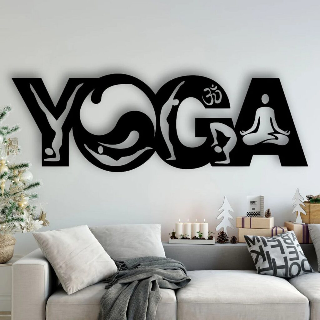 Unique Yoga Studio Wall Art | Elevate Your Zen Space