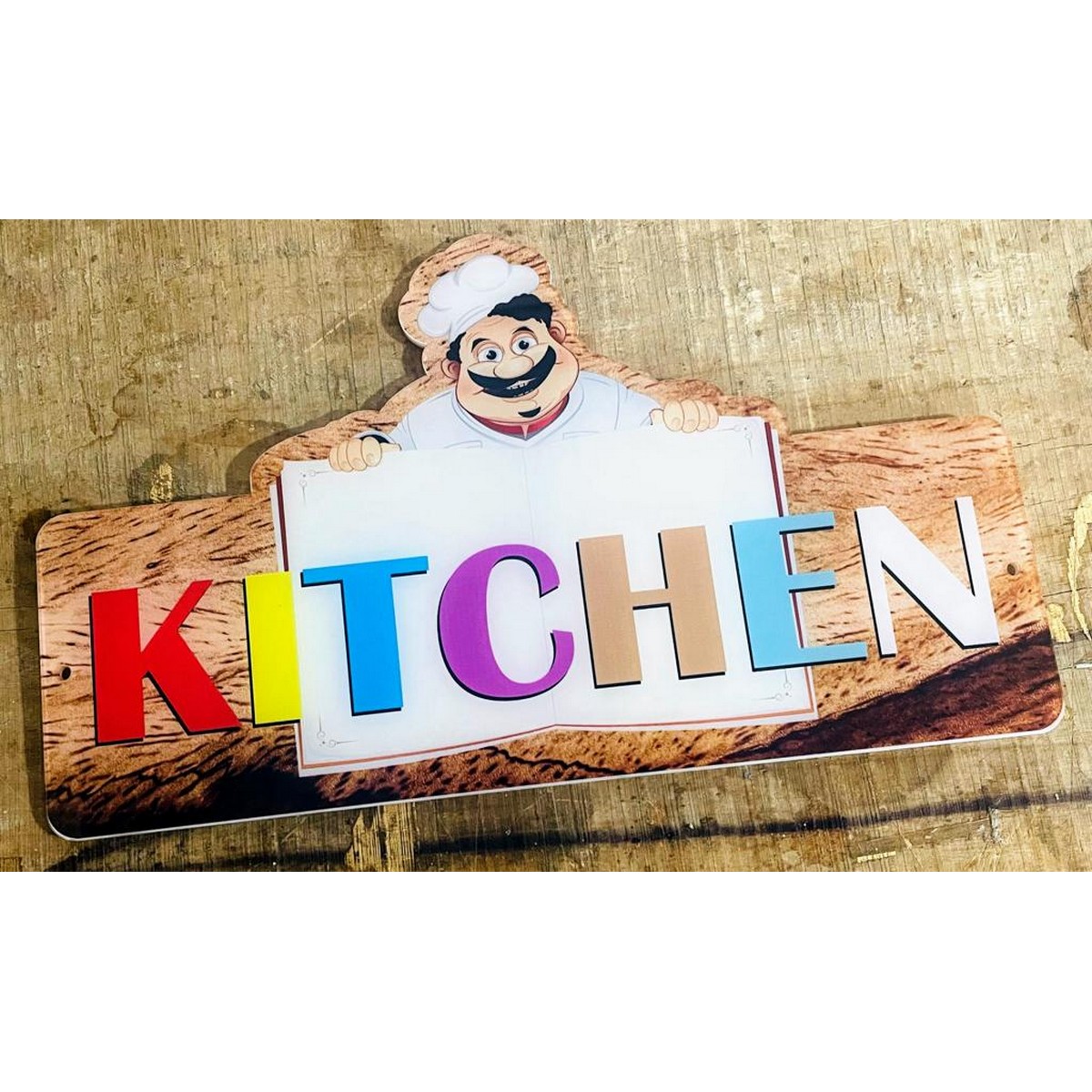 Acrylic Kitchen Door Name Plate 🍲 Personalize Your Kitchen