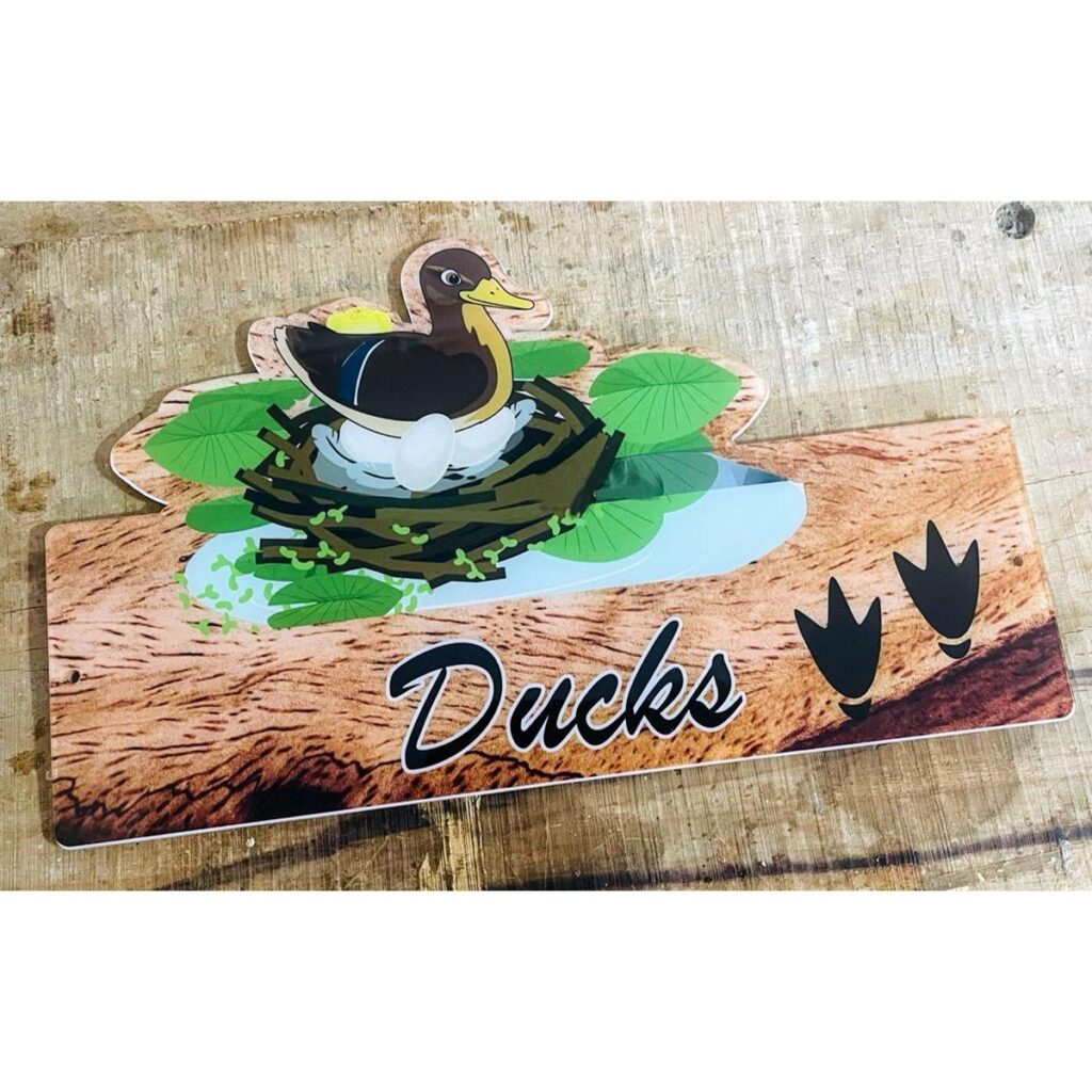 Acrylic Printed Name Plate - Your Signature Style