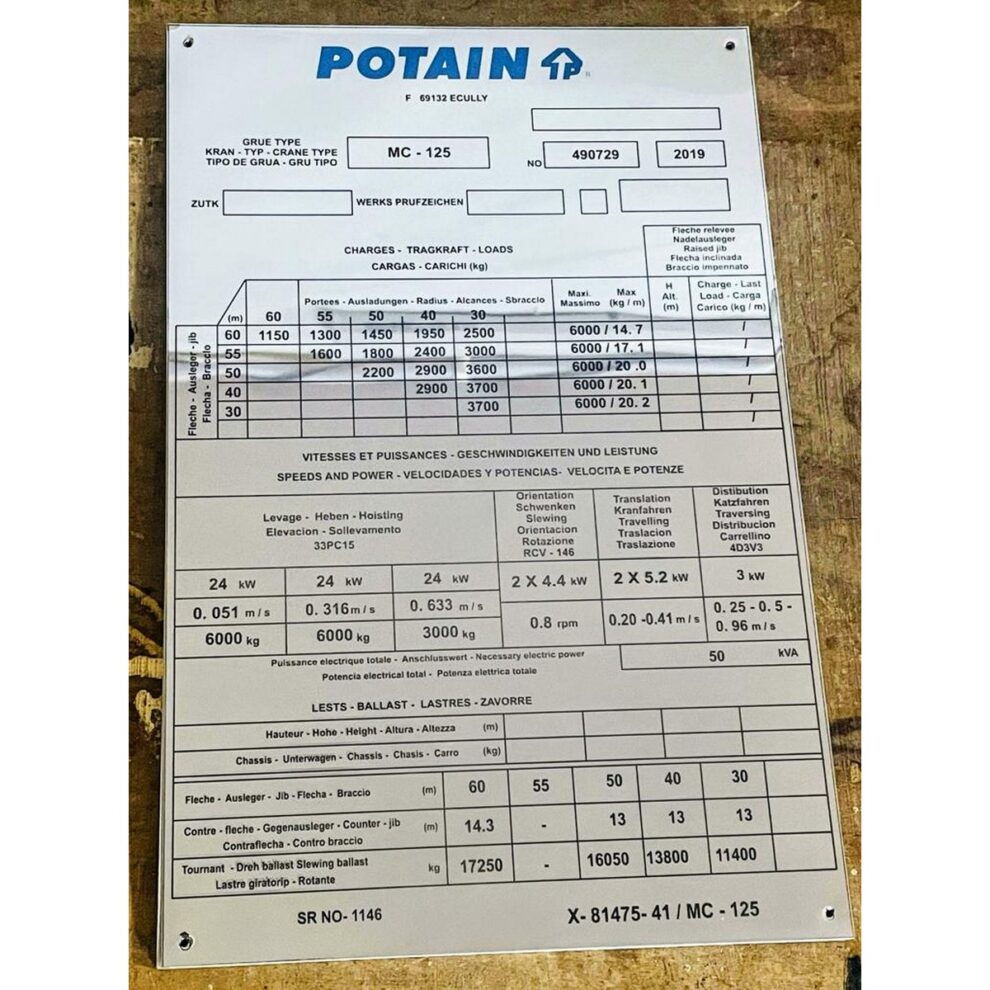 Multicolor Printed Waterproof Name Plate - Acrylic