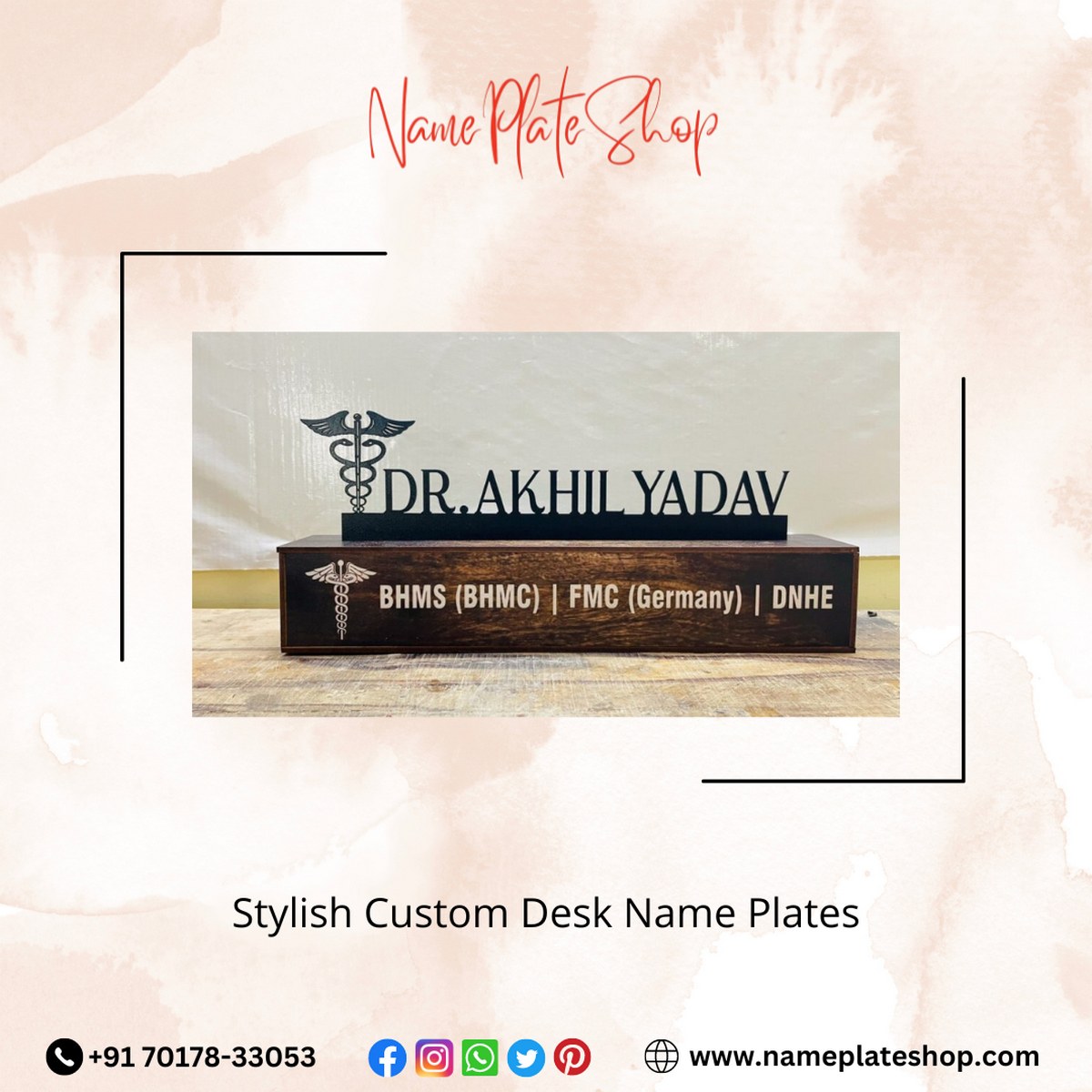 Desk Nameplates: Simple And Best Ideas For Nameplates