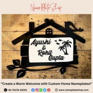 Hut-Shaped Nameplates: Make a Lasting Impression On Guests