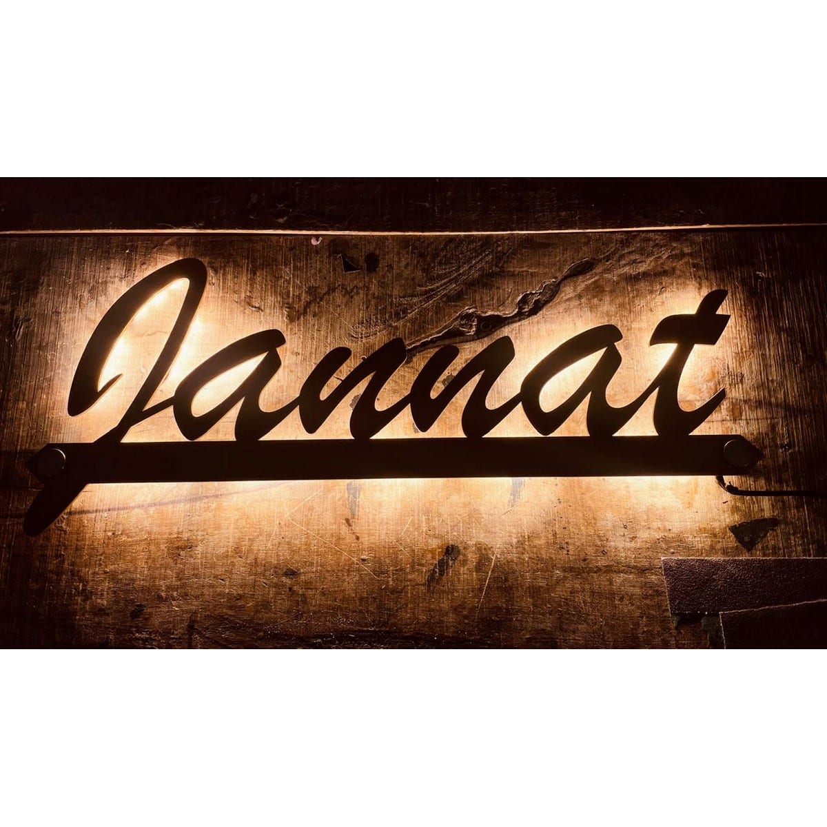 Stylish LED Custom House Name Signs | Illuminate Your Home