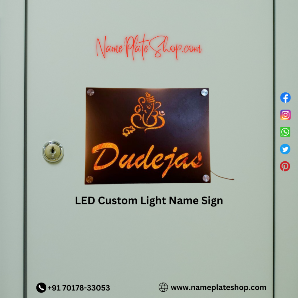 Custom LED Name Sign - Make Your Space Shine