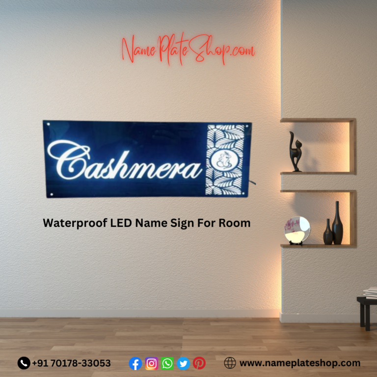 Waterproof LED Name Signs | Brighten Up Your Space
