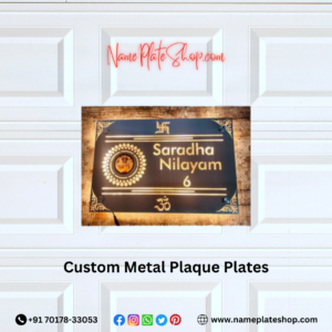 Custom Metal Plaque Plates | Enhance Your Space