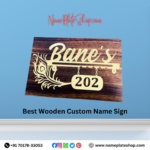 Elegant Wooden Custom Name Sign | Transform Your Space with an