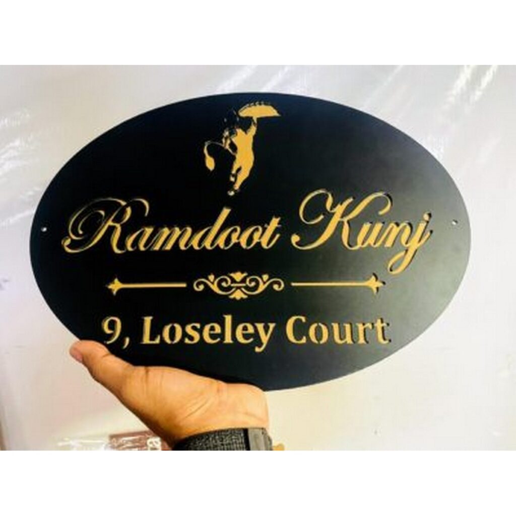 Custom Metal Name Plate From Nameplateshop