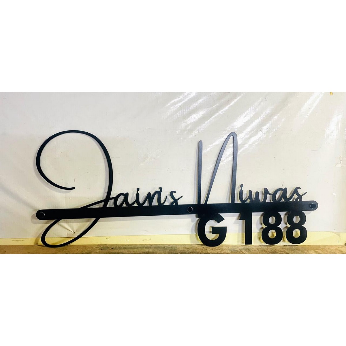 Metal Door Name Plates | Nameplate Shop