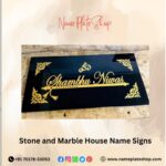 Stone Marble Name Signs – Timeless Elegance for Your Home