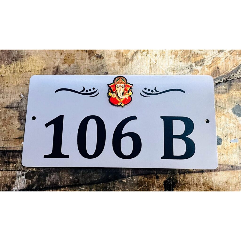Premium Metal Name Plates | Make Your Entrance Stand Out