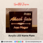 Stylish & Durable Acrylic Name Plaques for Your Home