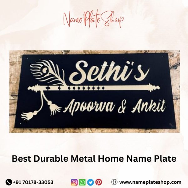 Personalized Name Plaques | Add Personal Touch to Your Home
