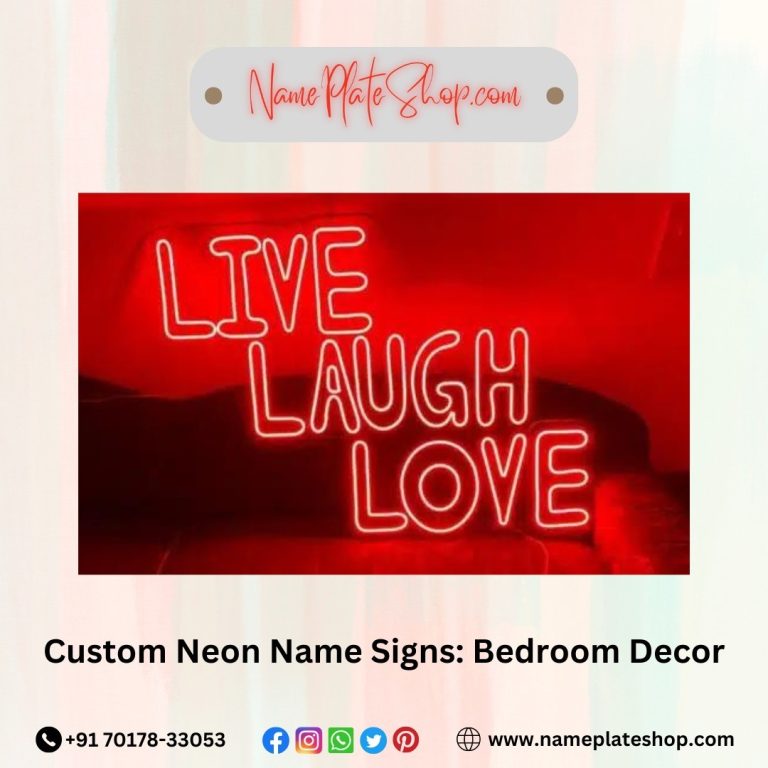 Custom Neon Name Signs | Light Up Your Vibe