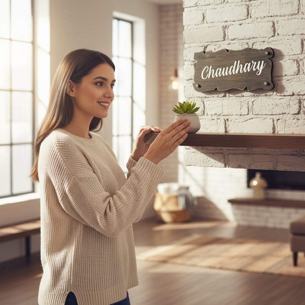 Personalized Desk Name Plate | Elevate Your Workspace!