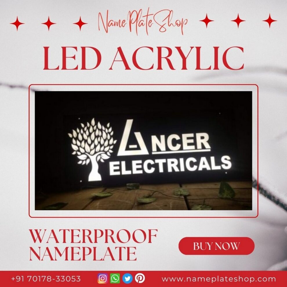 Ultimate Guide to LED Acrylic Waterproof Nameplate | Durable